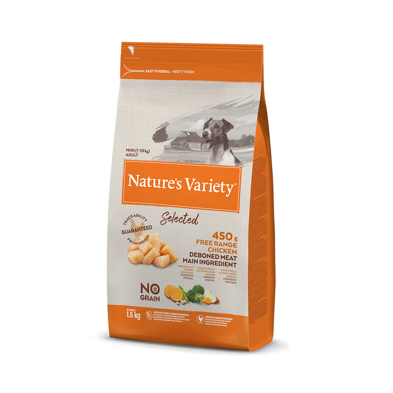 Nature’s Variety Selected Dog Adult Mini Piletina 1.5KG