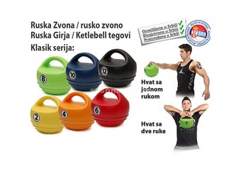 Rusko zvono / Kettlebell teg 8kg