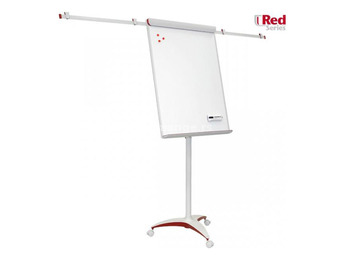 Tabla flipchart 2X3 TF18 RED Mobilechart Pro mobilna sa ramenima 70x100