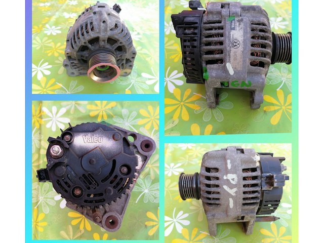 Alternator VALEO 90A za VW Polo 6N 6N1 1.6 16v