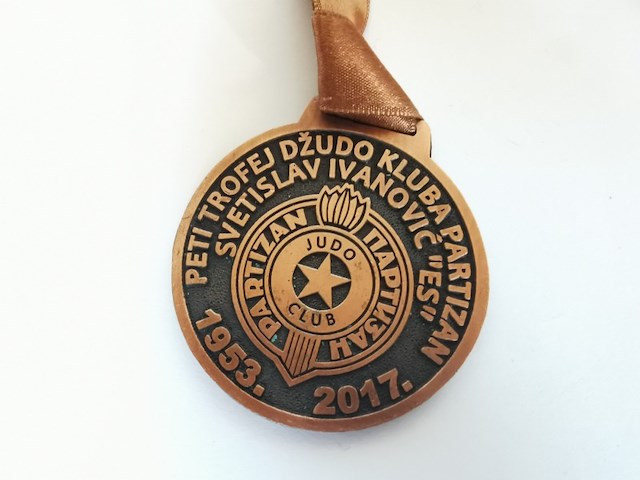 Džudo klub Partizan - Medalja