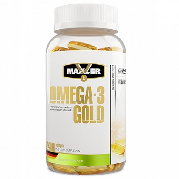 MAXLER Omega-3 Gold 240 gelkapsula