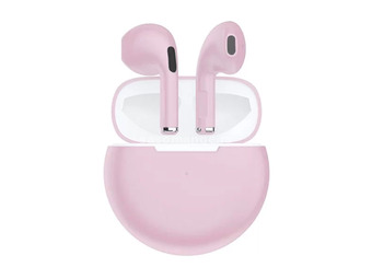 Slušalice Bluetooth Airpods Air12 roze boje