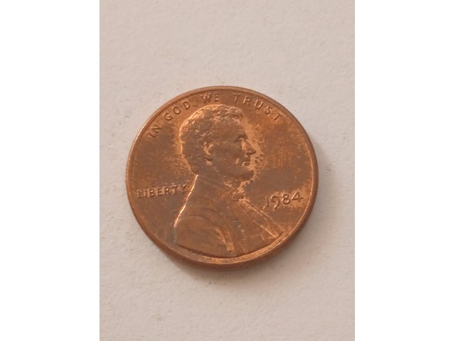 1 Cent 1984.g - USA - Amerika - Lincoln -