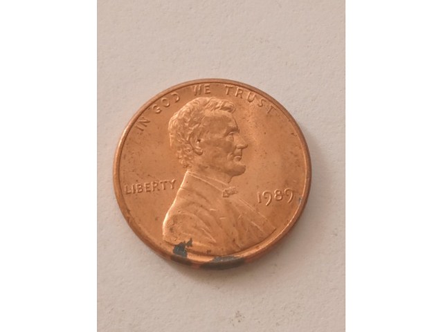 1 Cent 1989.g - USA - Amerika - Lincoln -