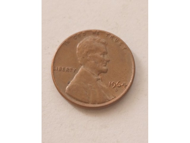 1 Cent 1964.g - D - USA - Amerika - Lincoln -