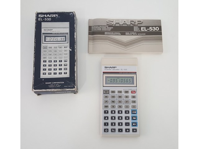 Sharp El 530  digitron iz 1982
