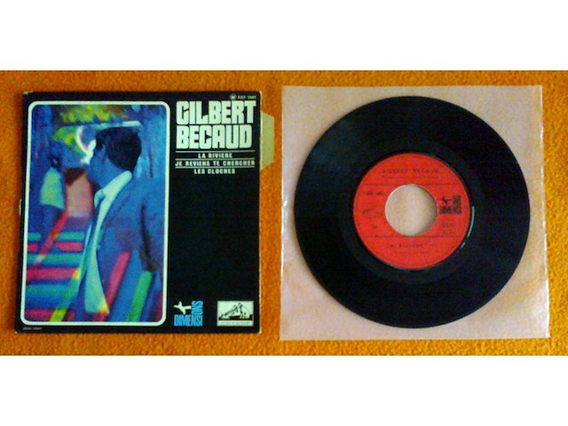 GILBERT BECAUD - La Riviere (EP) Made in France