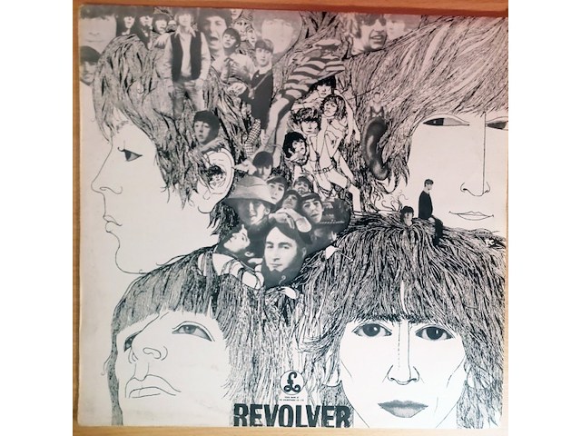 LP BEATLES - Revolver (1975) RETKO, misprint cover, VG+