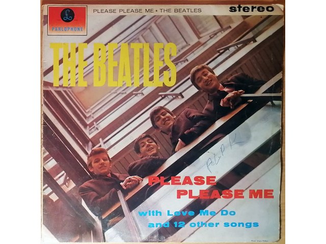 LP BEATLES - Please Please Me (1978) 4. pressing, G+