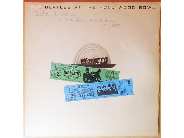 LP BEATLES - At Hollywood Bowl (1977) VG/G+