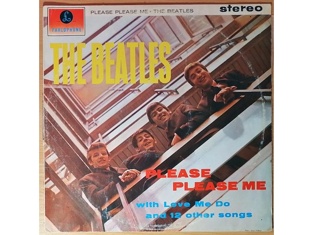 LP BEATLES - Please Please Me (1978) 2. pressing, VG-