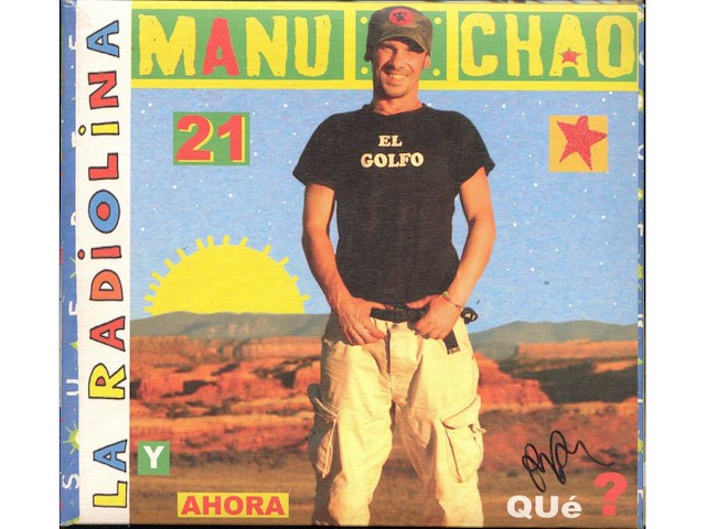 Manu Chao – La Radiolina  CD (Potpisan)