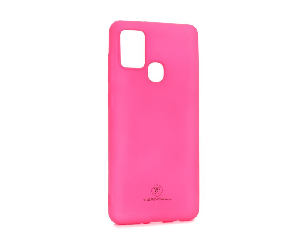 Silikonska futrola Teracell Giulietta - Samsung A217F Galaxy A21s mat pink