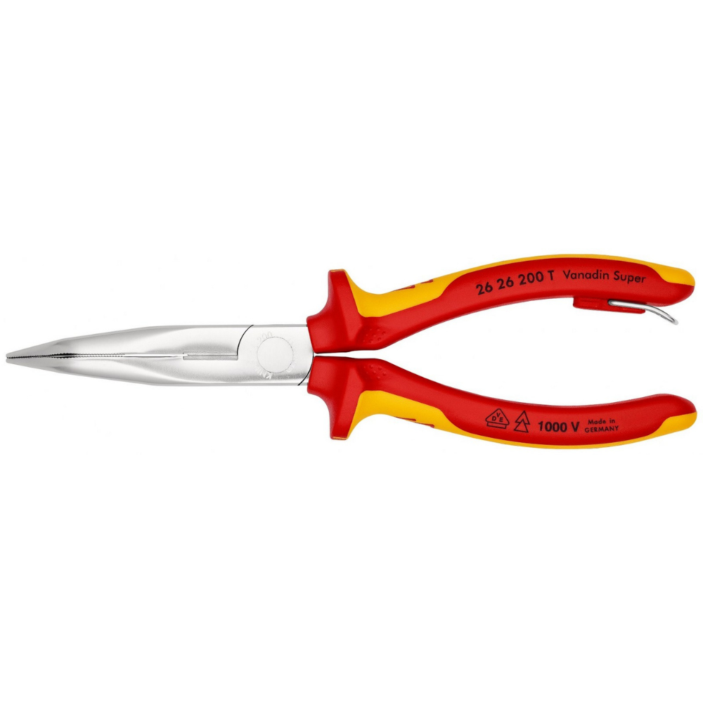 Knipex – Klešta špic kriva 1000V Vde 200mm – 26 26 200