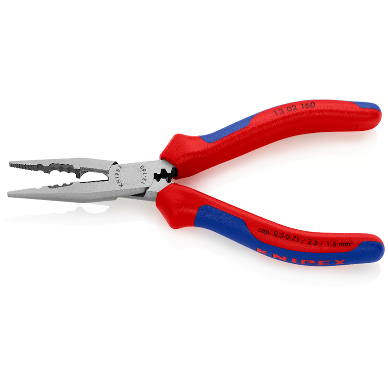 Knipex – Klešta špicasta za blankiranje 160mm – 13 02 160