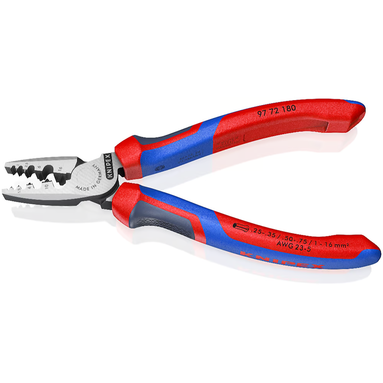 Knipex – Klešta za hilzne – 97 72 180