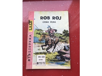 Biblioteka Lale 108 - Rob Roj - Crno pero