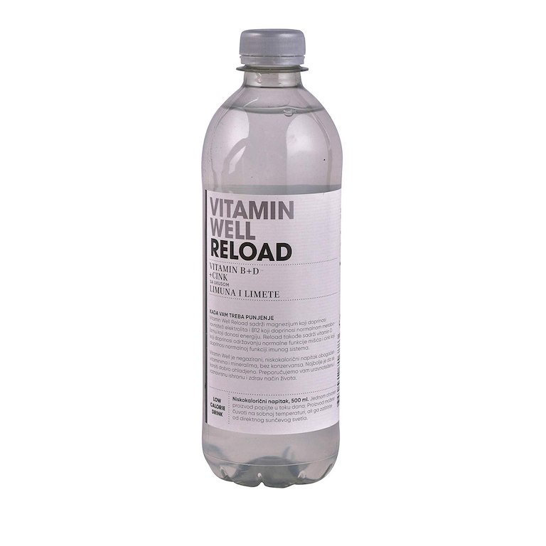 Vitamin well voda reload 500ml