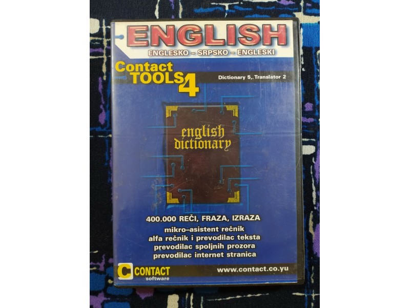 Englesko Srpsko Engleski RECNIK CD