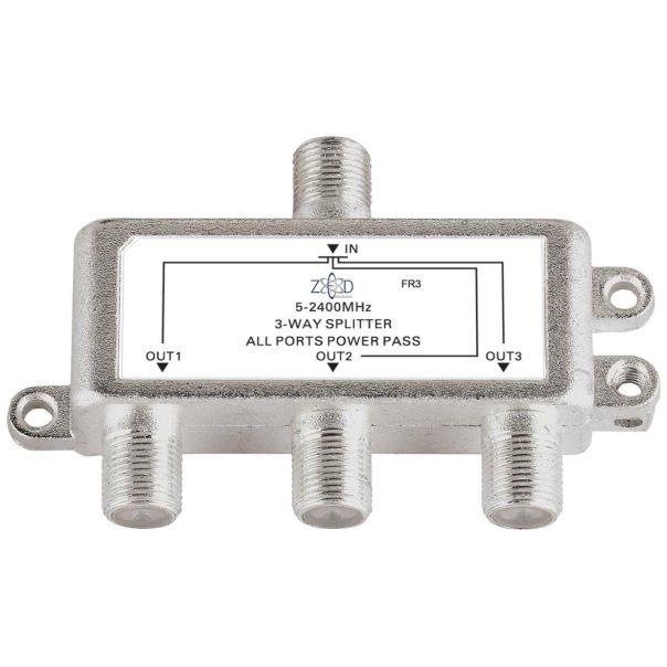 ZED ELECTRONIC Antenski razdelnik 1 ulaz - 3 izlaza, 5-2400MHz - FR3