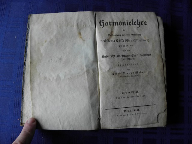 Harmonielehre, 1841.god