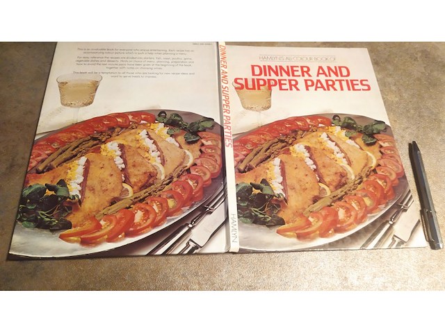 HAMLYN`S ALL- COLOR BOOK OF  DINNER AND SUPPER PARTIES