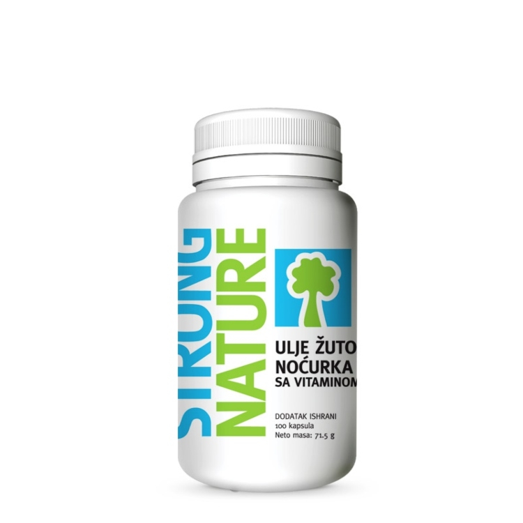 Strong Nature Ulje žutog noćurka + vitamin E 100 kapsula