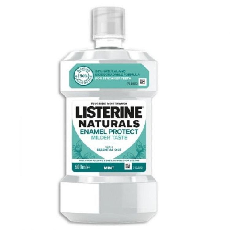 Listerine Naturals Enamel Protect tečnost 500ml