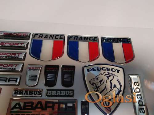 France stiker plocica