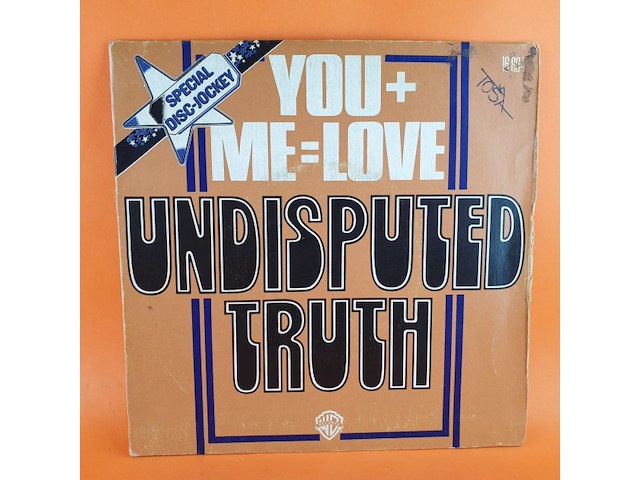 Undisputed Truth (2) ‎– You + Me = Love,Single,France
