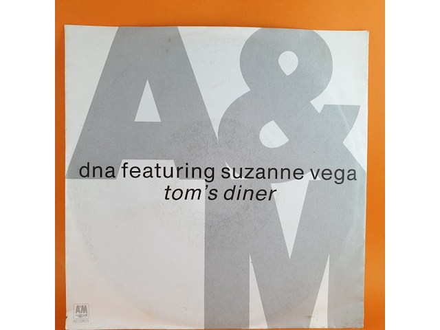 DNA Featuring Suzanne Vega ‎– Tom`s Diner, Single