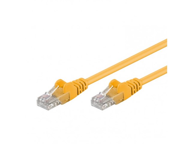 UTP kabl CAT5E 2.0m žuti