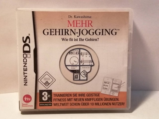 BRAIN TRAINING + MORE BRAIN TRAINING - NINTENDO DS