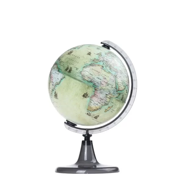 Planetoid, globus, 15cm, Antique