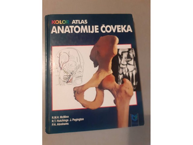 Kolor atlas Anatomije čoveka McMinn Hutchings i dr