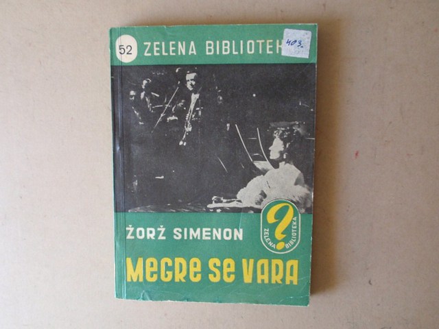 Žorž Simenon - MEGRE SE VARA