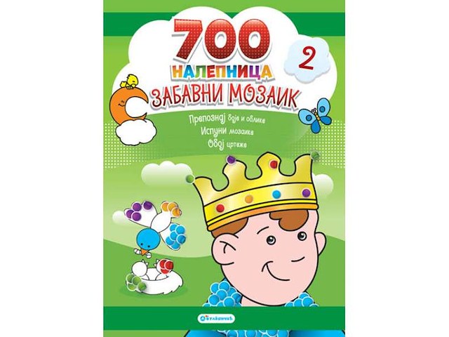 700 nalepnica: Zabavni mozaik 2