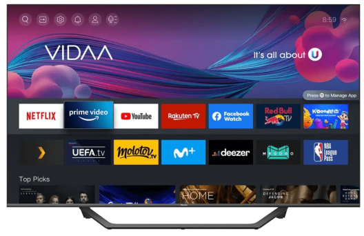 HISENSE 43" 43A7GQ Smart UHD TV