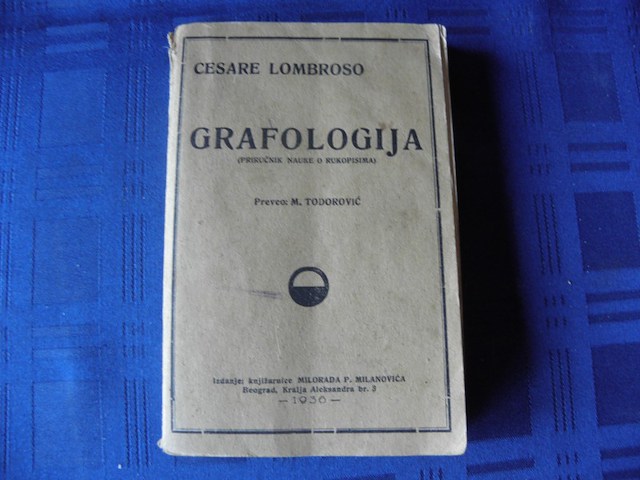 Grafologija, 1936.god