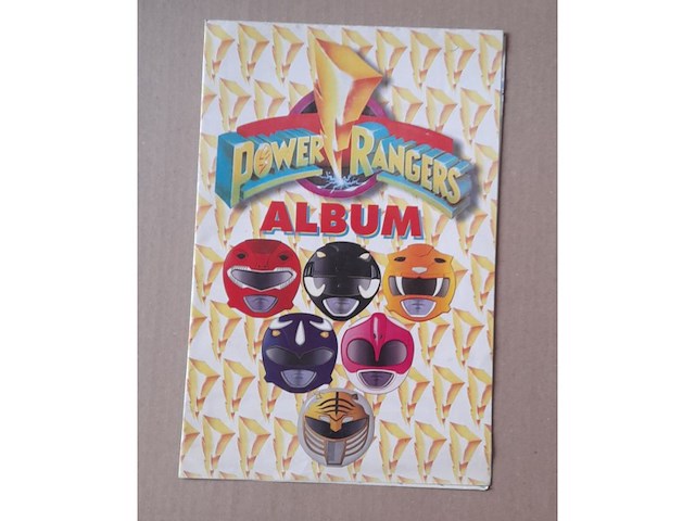 Power Rangers, Nov i prazan album za bločiće
