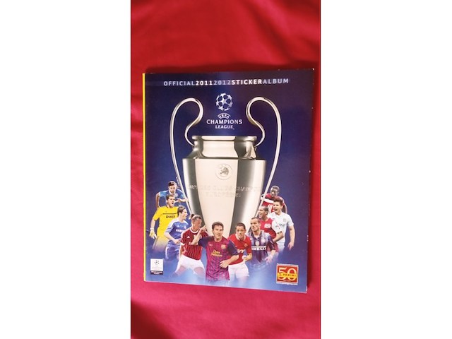 Champions league 2011/2012 Panini prazan album
