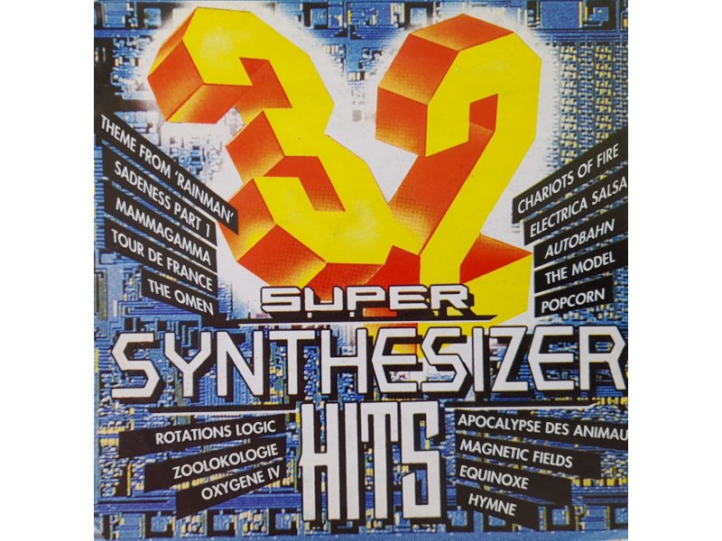 cd 32 Super Synthesizer Hits bez zadnjeg omota