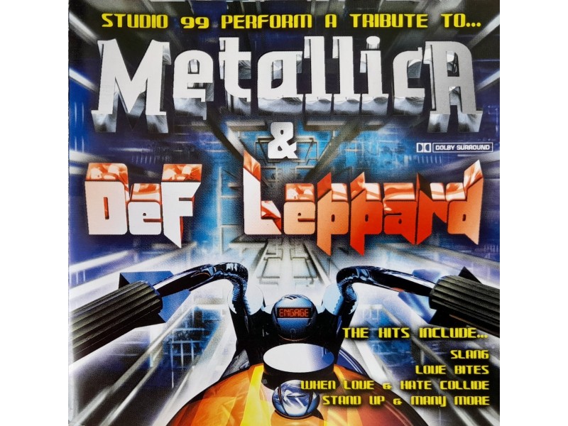 cd Studio 99 Perf. A Tribute To..Metallica & Def Lepp