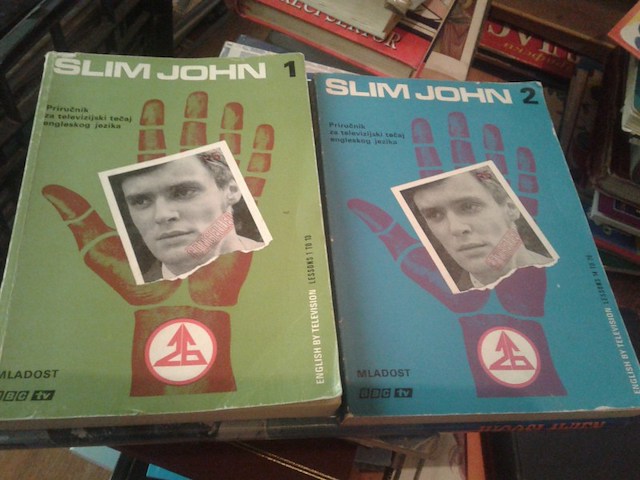 Slim John 1 i 2 prirucnik za tv tecaj engleskog