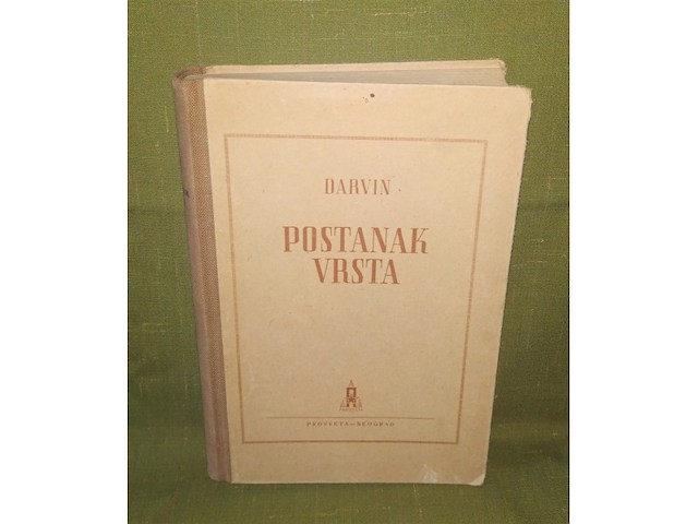 POSTANAK VRSTA - DARVIN