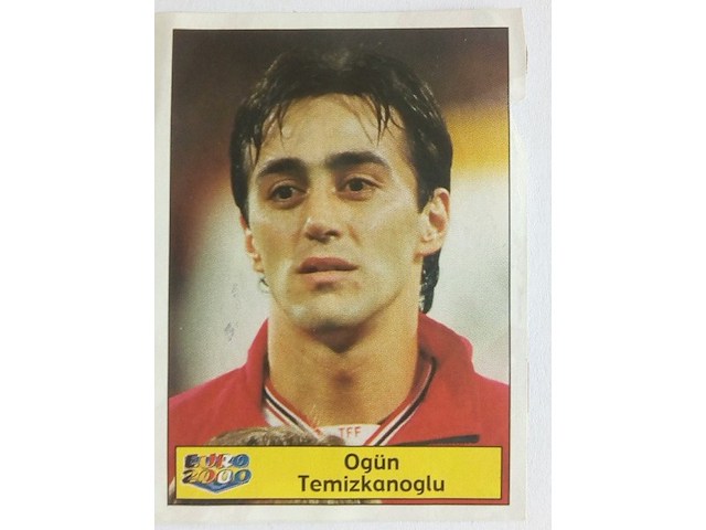 Euro 2000, sličica Oglin Temizkanoglu, vađena