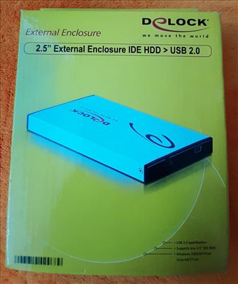 Eksterno kućište za IDE HDD > USB 2.0