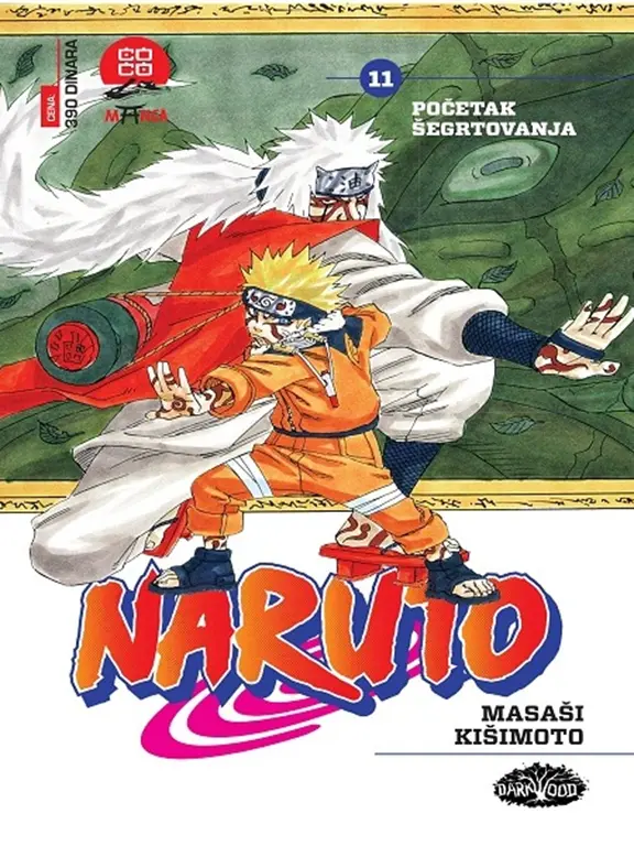 DarkWood Naruto 11: Početak šegrtovanja (reprint)