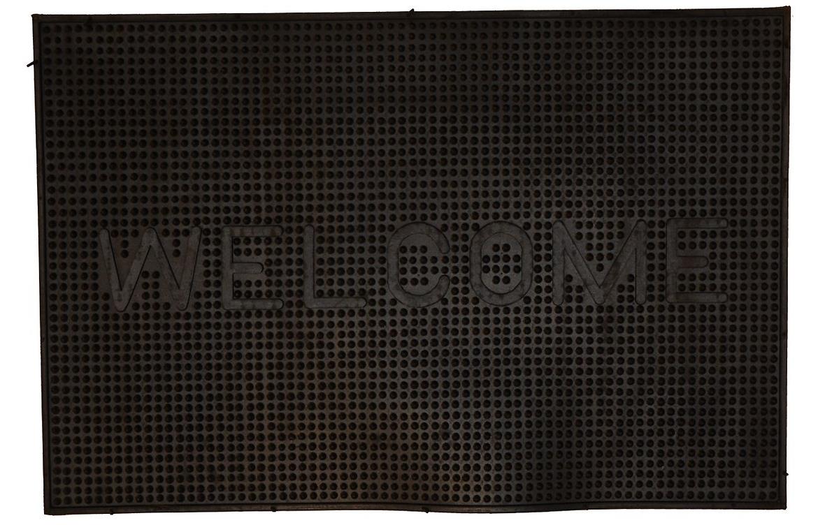 Otirac Welcome 40x60cm crni